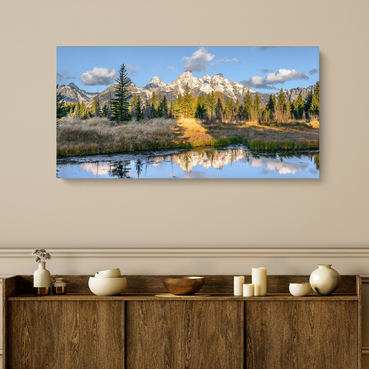 "Teton Morning" - Grand Teton National Park - Metal – Bonner Fine Art